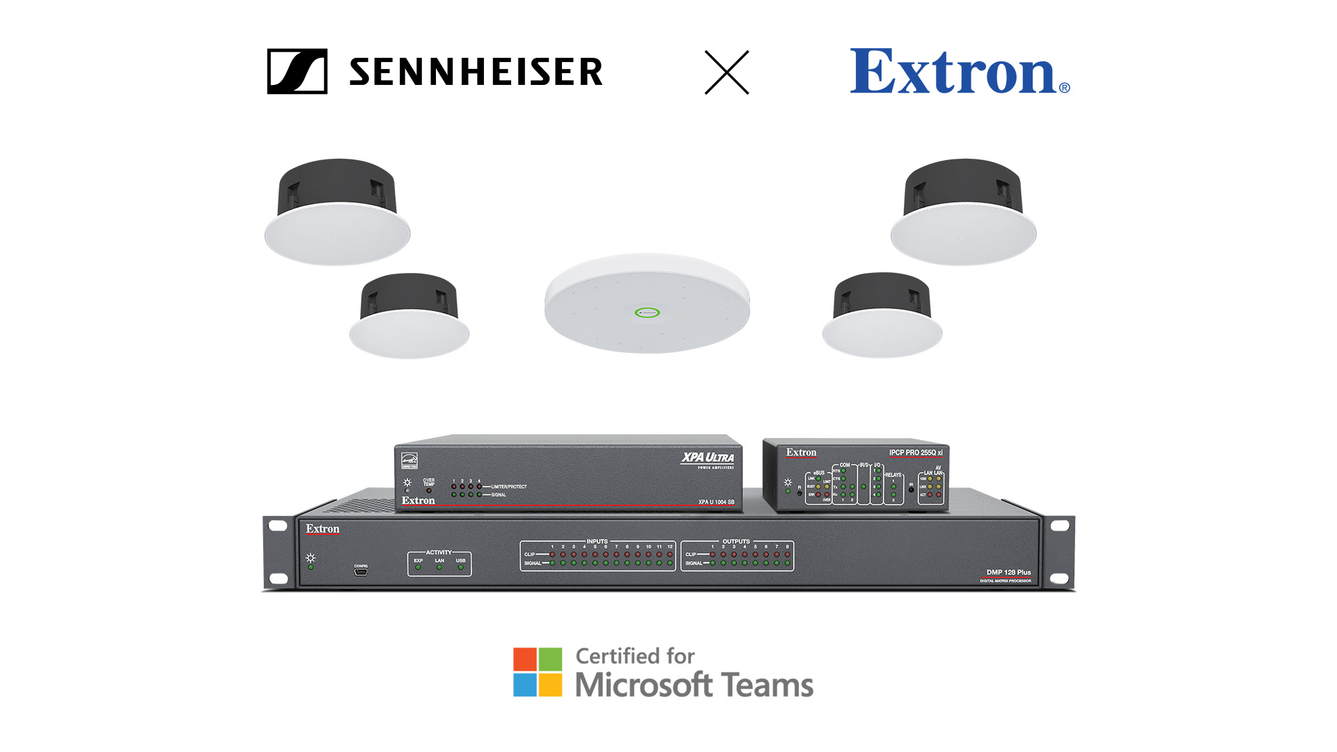 Extron and Sennheiser Introduce New Secure, AI-Ready Enterprise Solutions Certified for ...